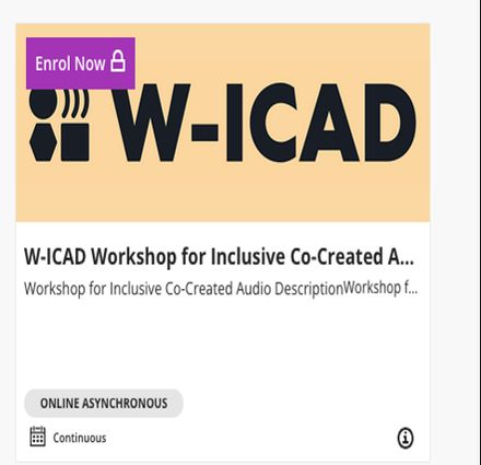 About the Online Course | W-ICAD